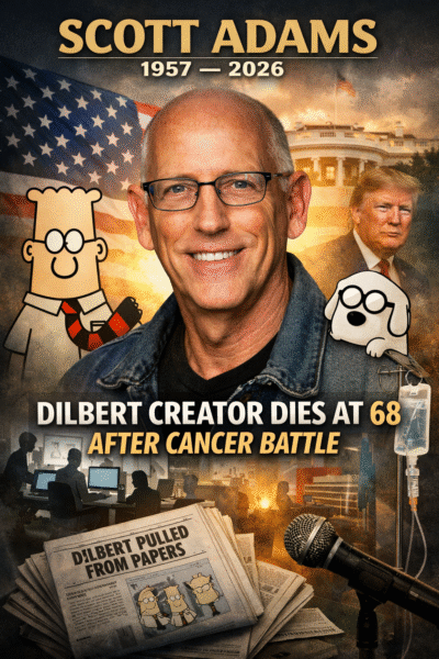 Scott Adams Dilbert Creator Death: Legendary Cartoonist Dies At 68 ...